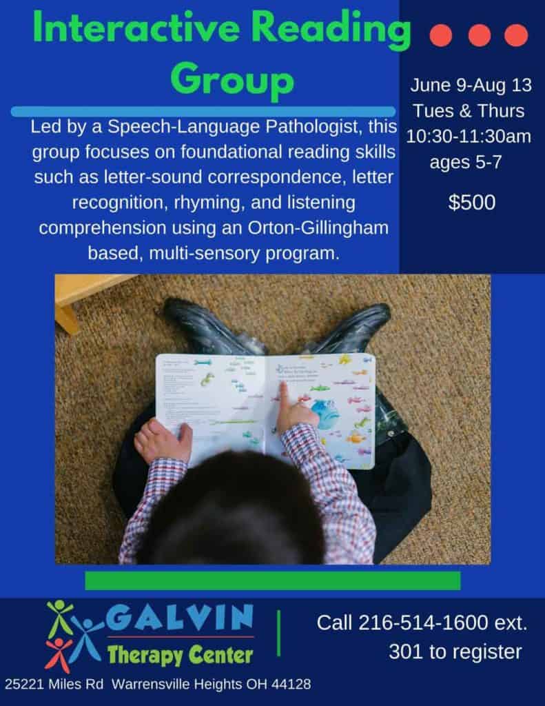 Group Programs – Galvin Therapy Center